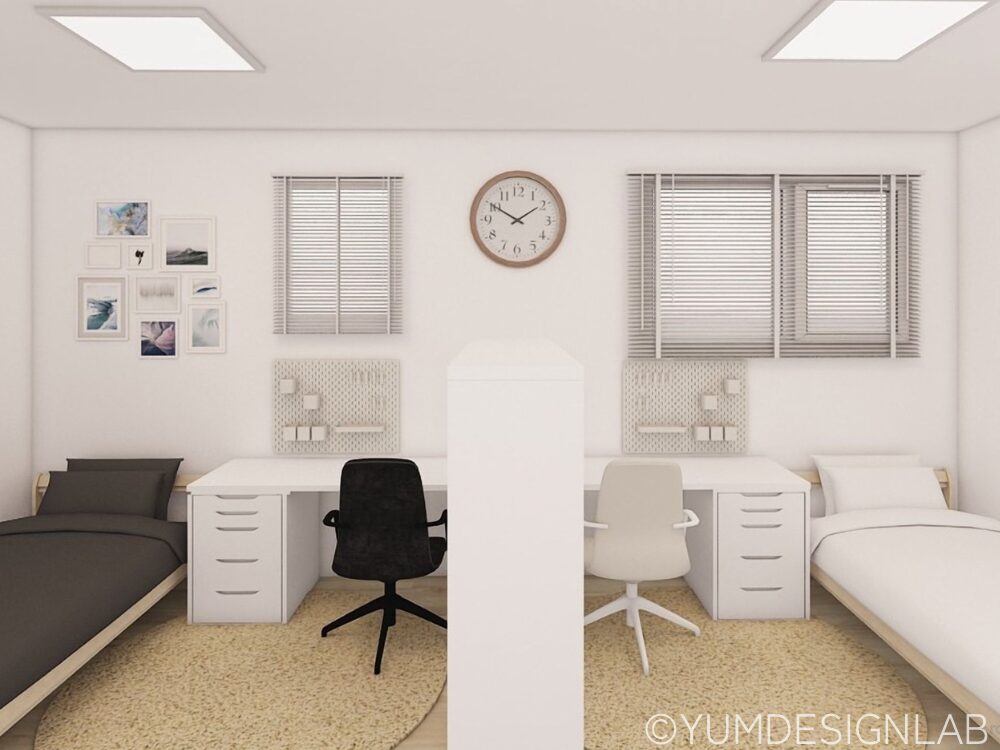 子供部屋の仕切り方 4つの方法とそのメリットデメリット | YUMDESIGNLAB